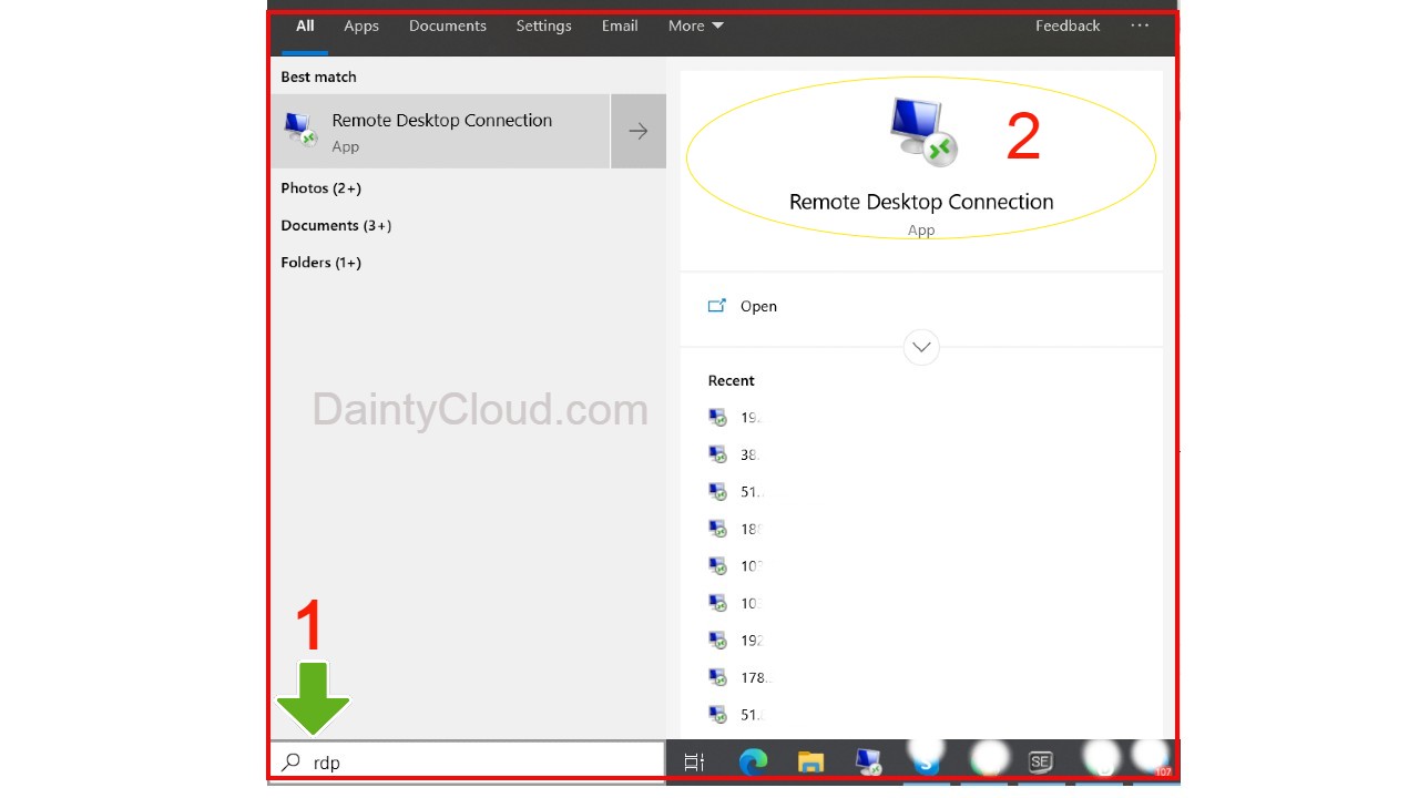 How to Connect Your Windows VPS on PC? - Dainty Cloud
