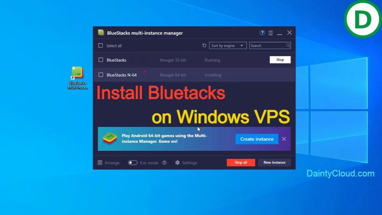 TOP Android Emulator on Windows VPS Server with GPU - Dainty Cloud