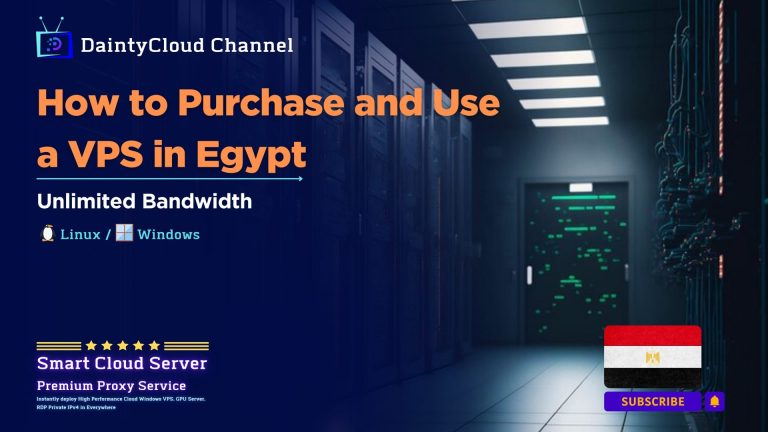 Egypt VPS – Quick Deploy, NVMe Speed, Tier III DC - DaintyCloud