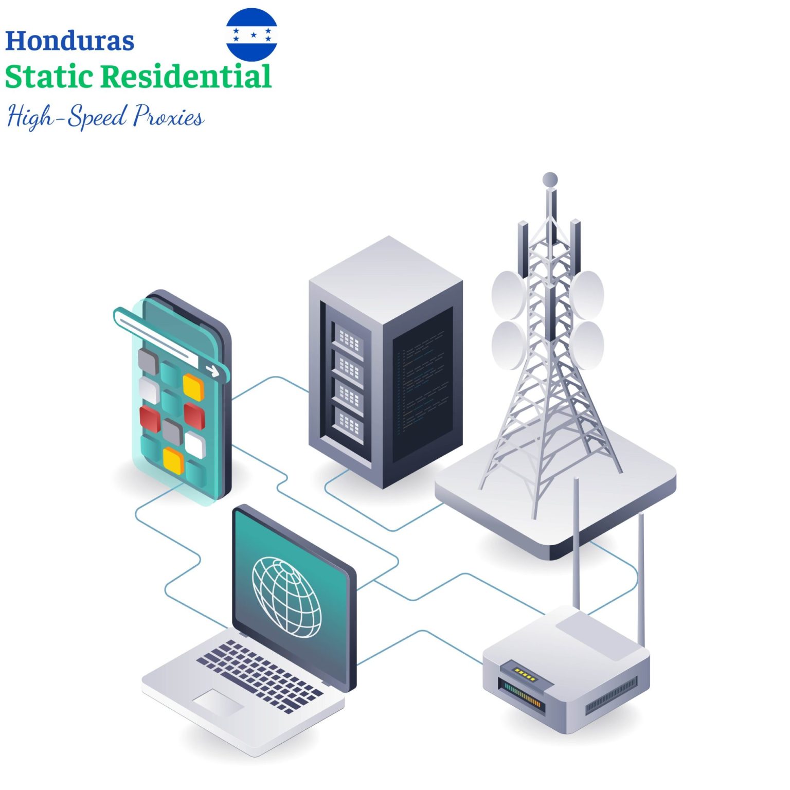 Honduras Static Residential Proxy – High-Speed IPv4 - DaintyCloud