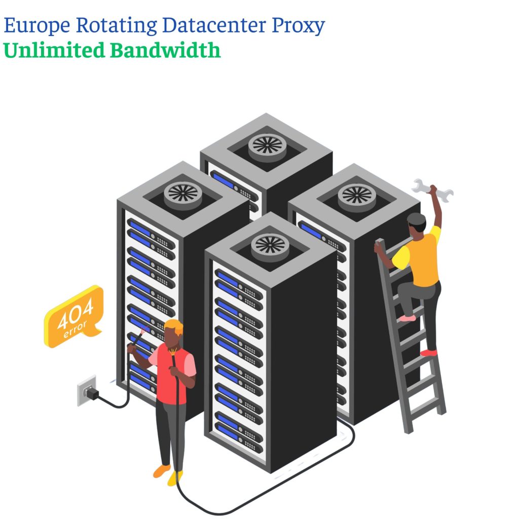 Europe Rotating Datacenter Proxy – Unlimited Bandwidth & High-Speed IPs - DaintyCloud